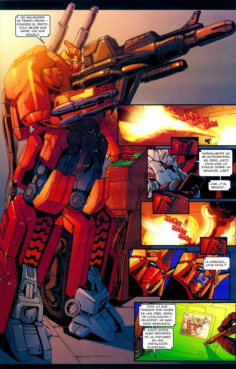 El legado de Sentinel Prime. – Cybertron 21
