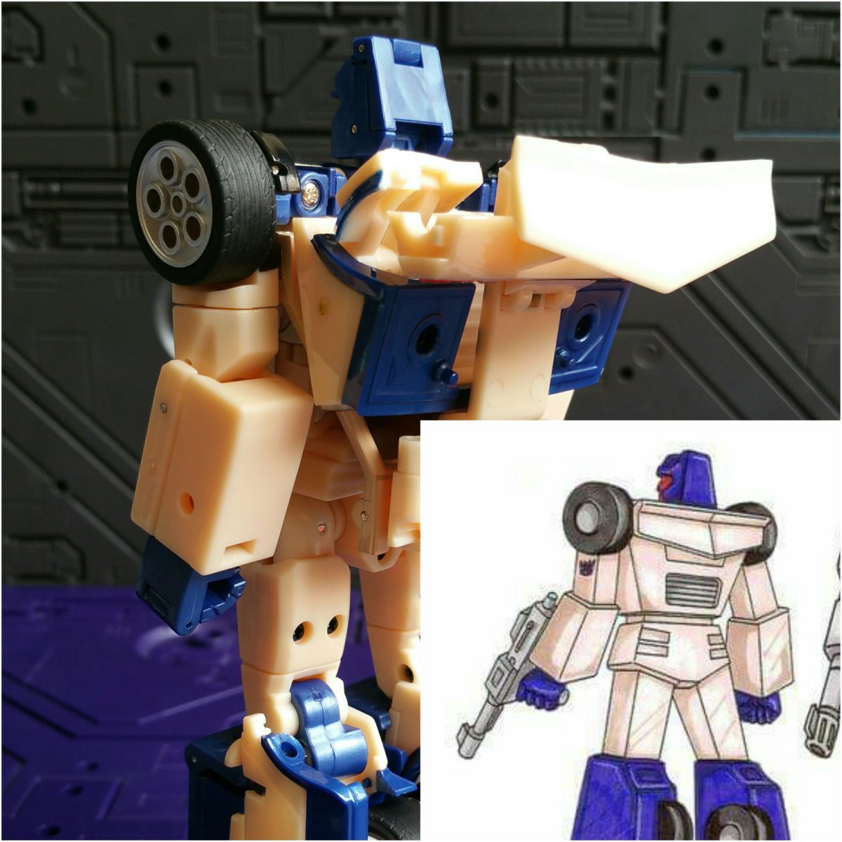 Foto Reseña: X-Transbots MX-XIII Crackup (Masterpiece Breakdown G1 ...