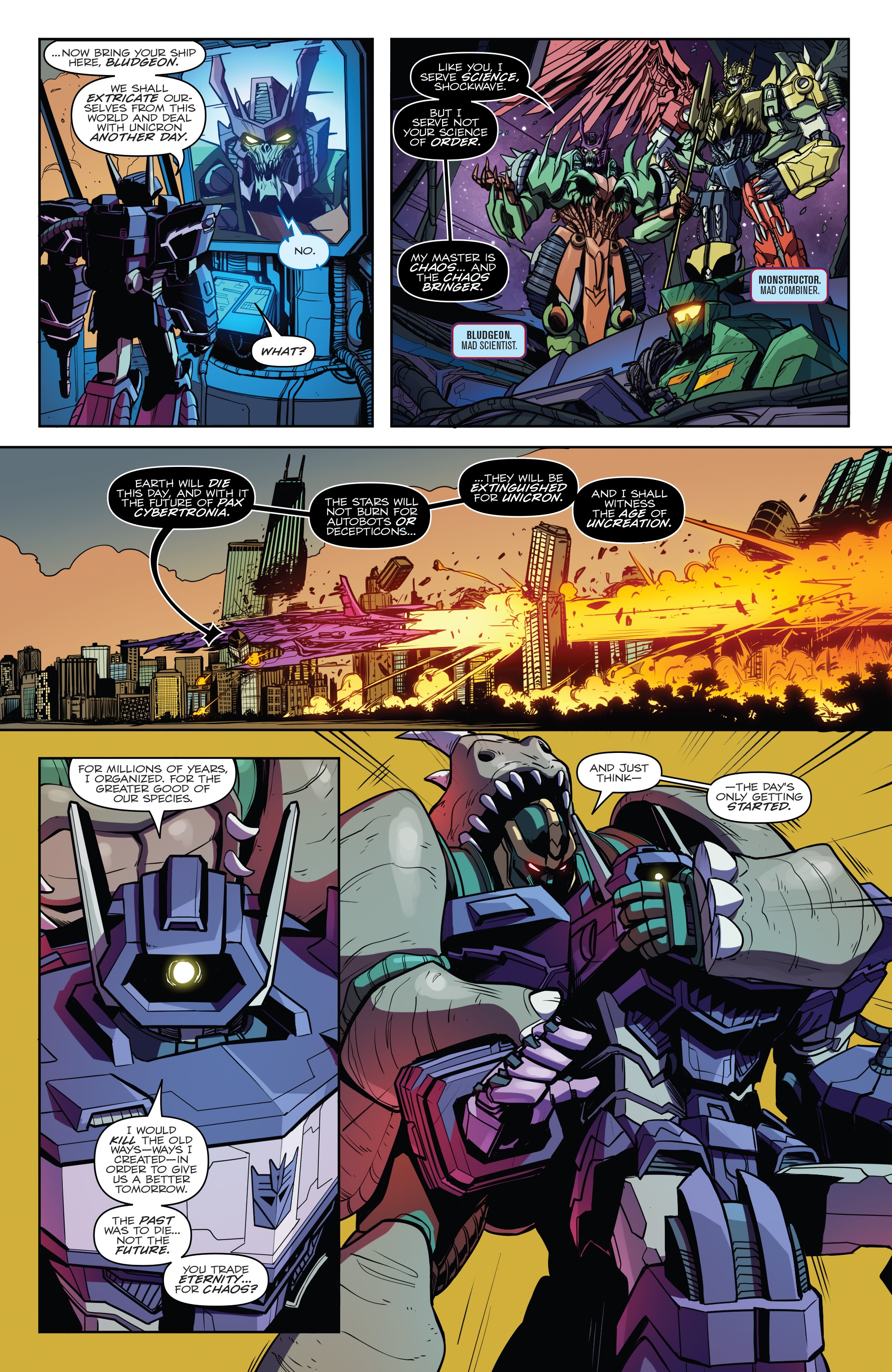 IDW Unicron…. El Fin De 14 Años De Cómics De Transformers – Parte 2 ...