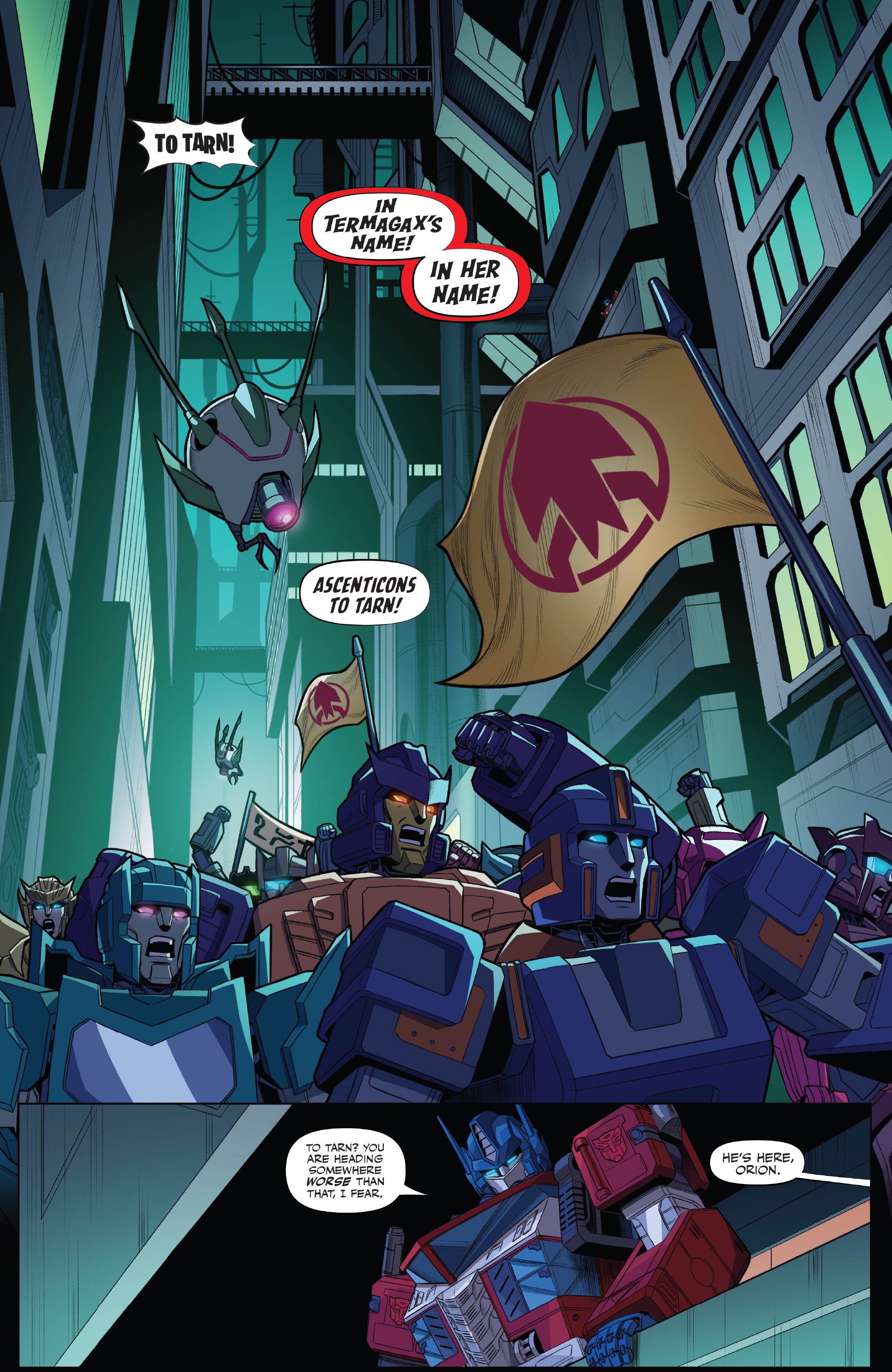 Transformers IDW 2019…. El Retorno – Parte 01 – Cybertron 21
