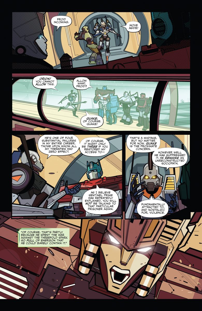 Transformers IDW 2019…. El Retorno – Parte 01 – Cybertron 21