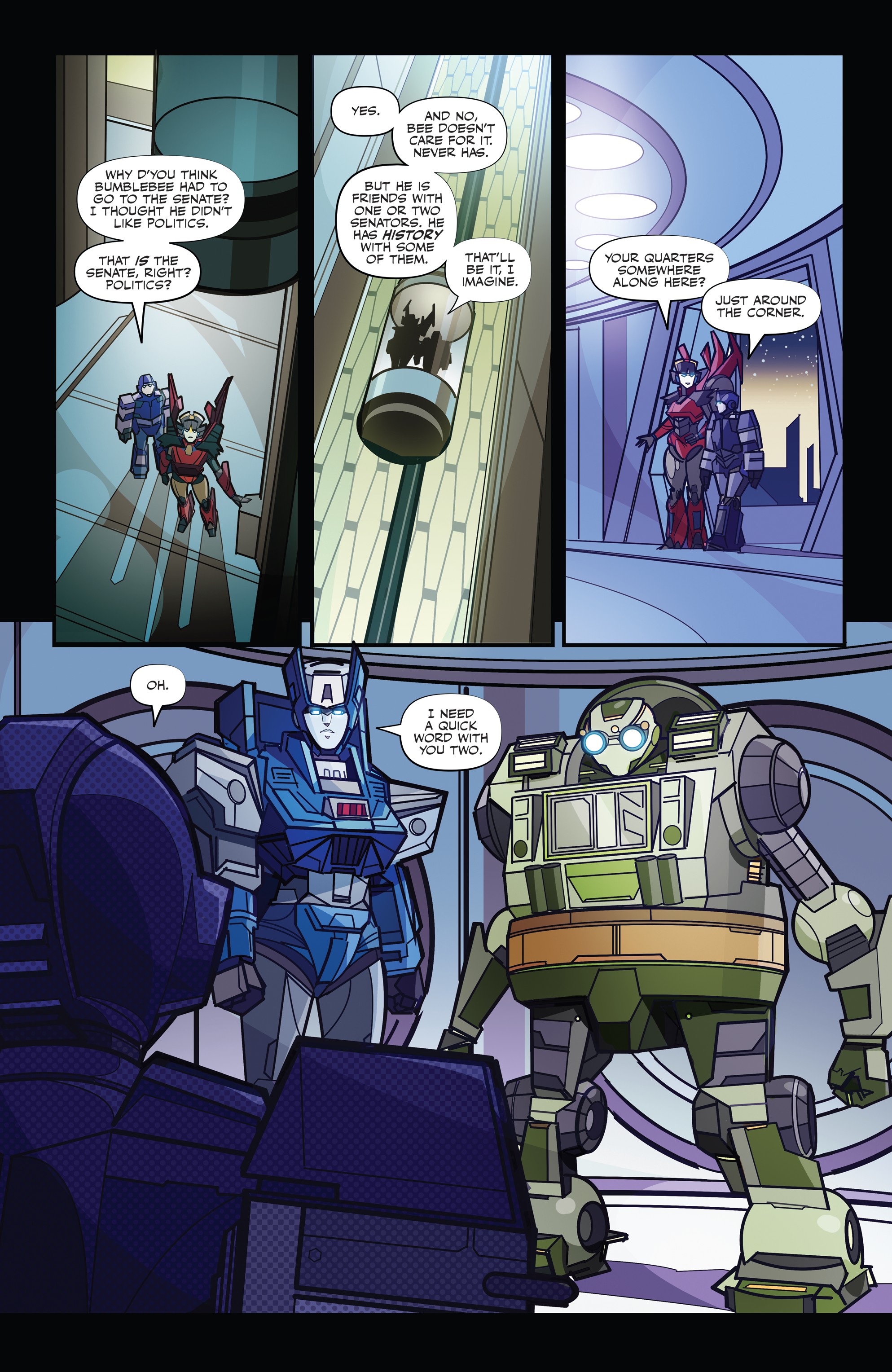 Transformers IDW 2019…. El Retorno – Parte 01 – Cybertron 21