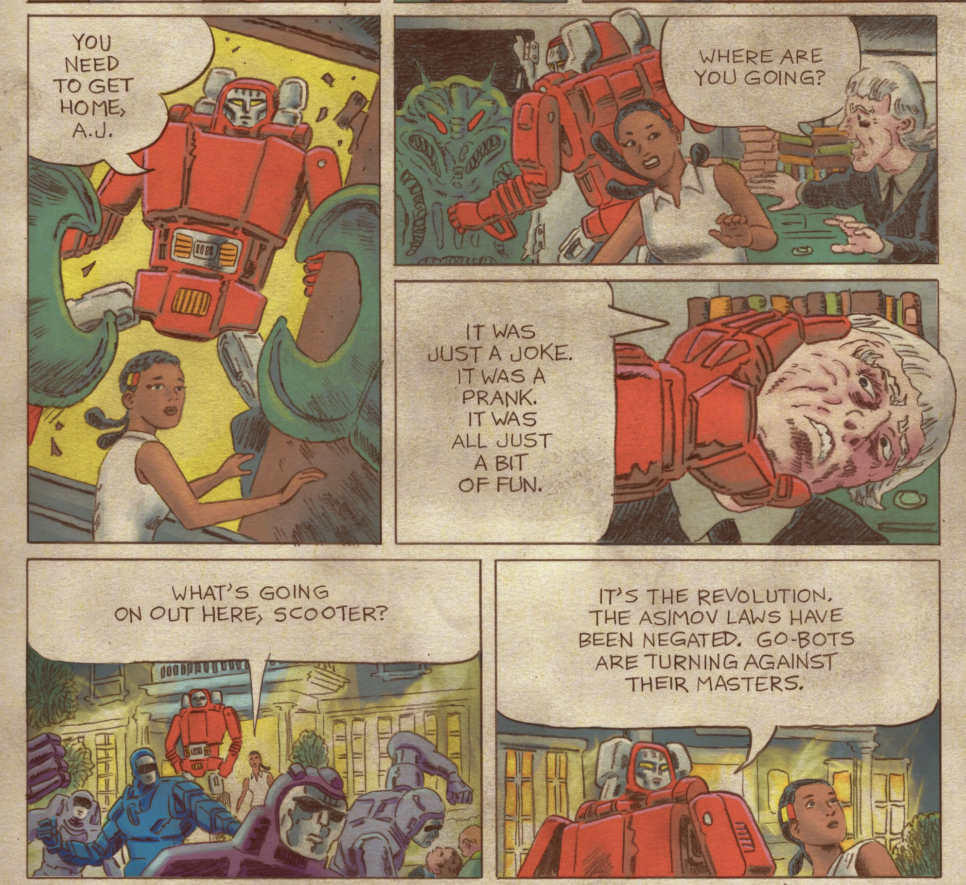 Gobots… El Retorno – Cybertron 21