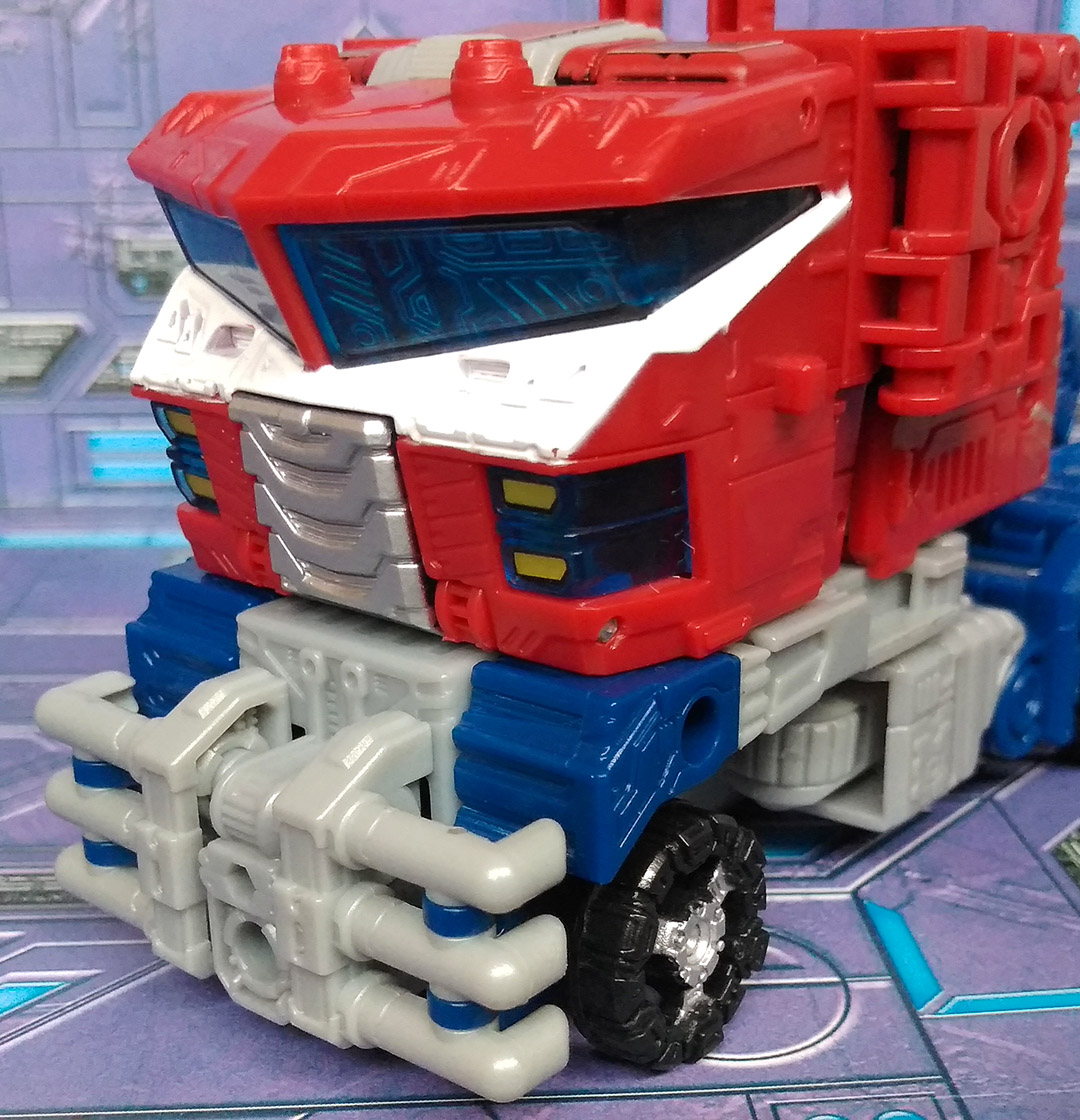 Siege Galaxy Upgrade Optimus Prime + Reprolabels + Upgrade Kit 115 ...