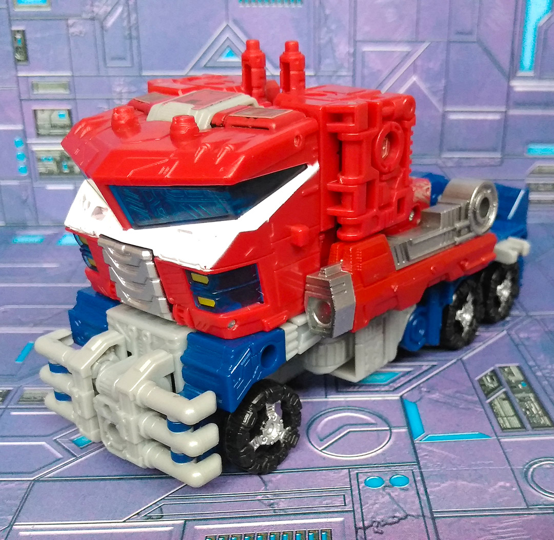 Siege Galaxy Upgrade Optimus Prime + Reprolabels + Upgrade Kit 115 ...
