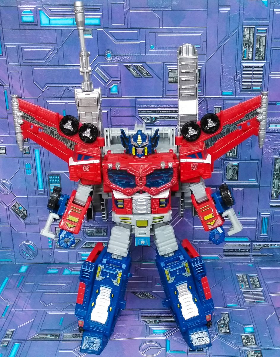 Siege Galaxy Upgrade Optimus Prime + Reprolabels + Upgrade Kit 115 ...