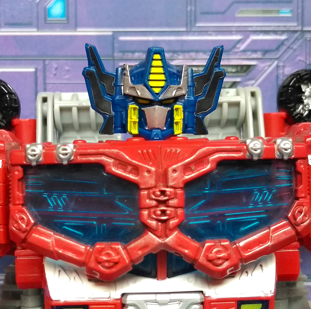 Siege Galaxy Upgrade Optimus Prime + Reprolabels + Upgrade Kit 115 ...