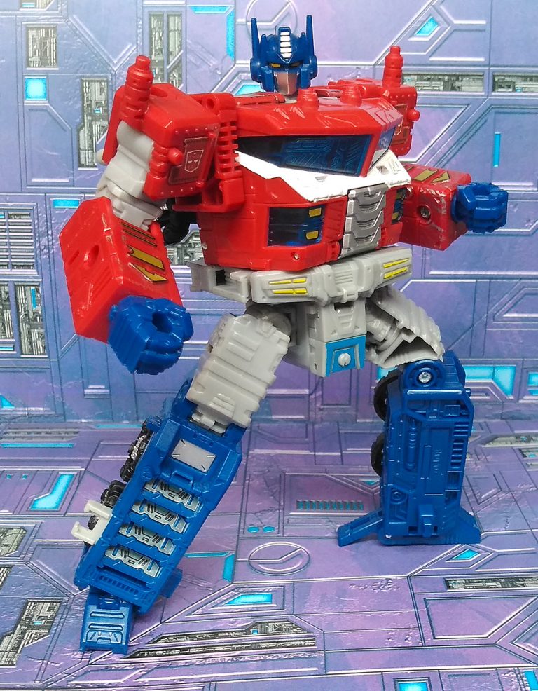 Siege Galaxy Upgrade Optimus Prime + Reprolabels + Upgrade Kit 115 ...