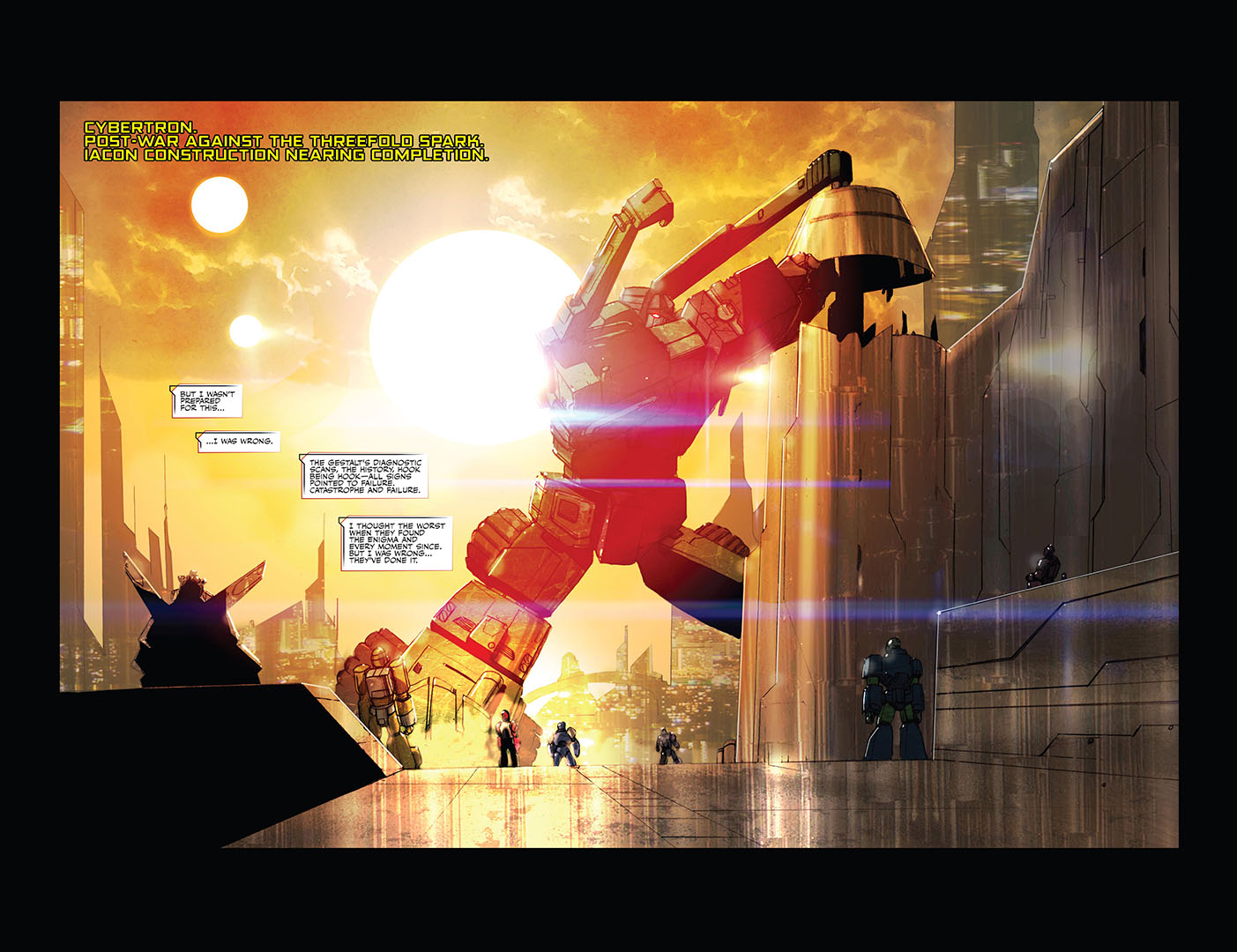 IDW Transformers Galaxies: Constructicons Rising – El Nuevo Origen De ...