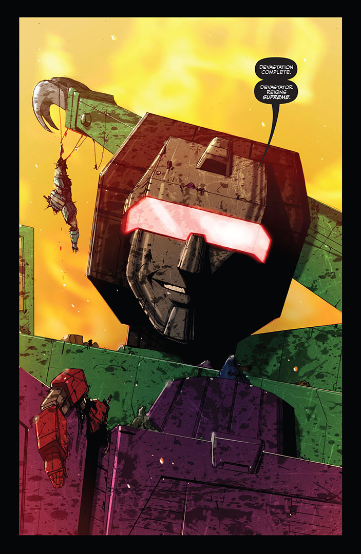 IDW Transformers Galaxies: Constructicons Rising – El Nuevo Origen De ...