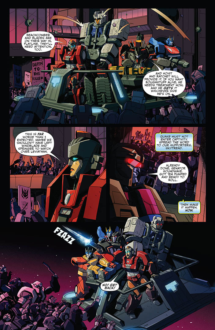 Transformers IDW 2019…. El Retorno – Parte 04 – Cybertron 21
