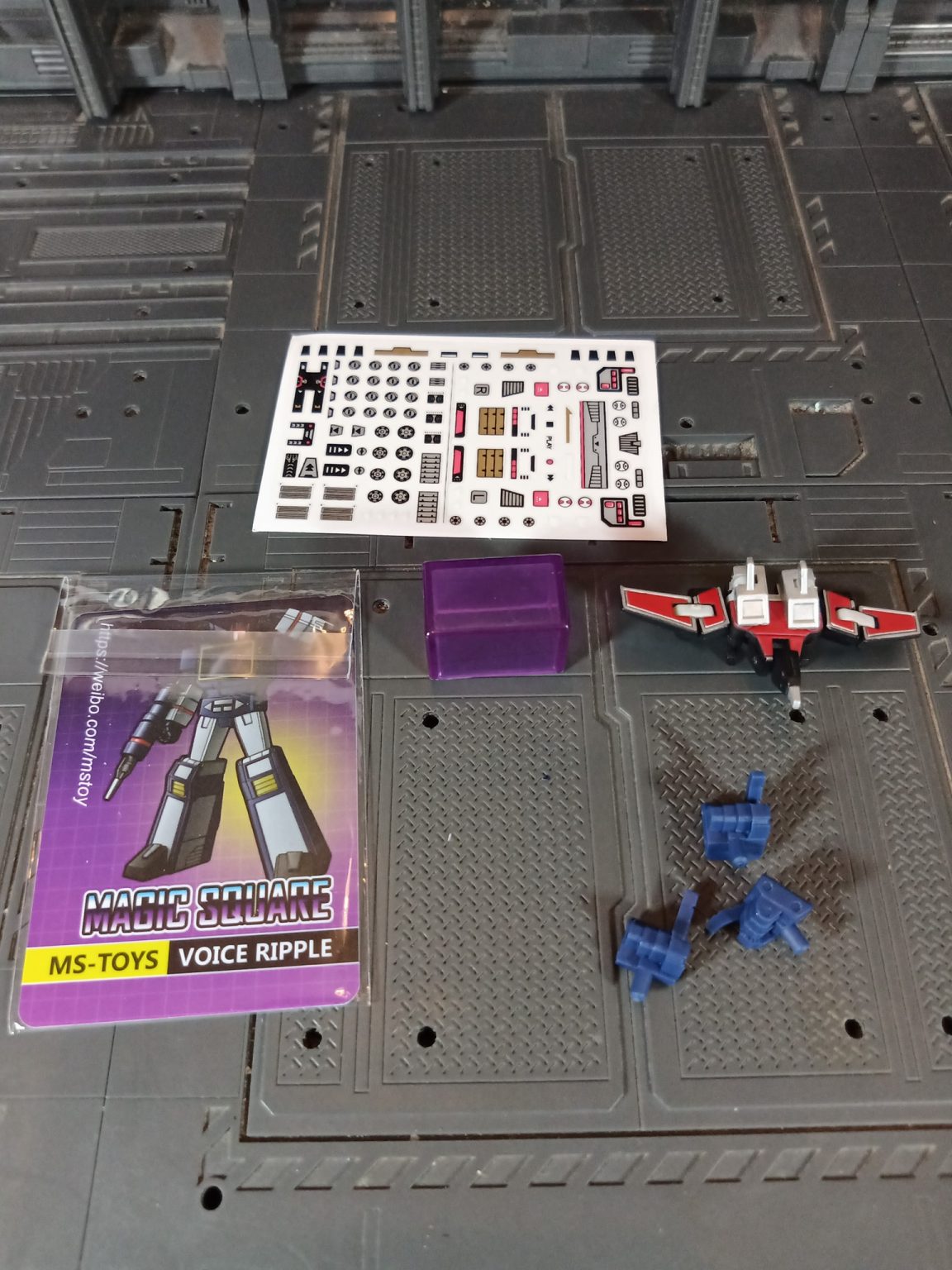 Foto Reseña: Magic Square MS-B27M Voice Ripple (Soundwave G1 ...