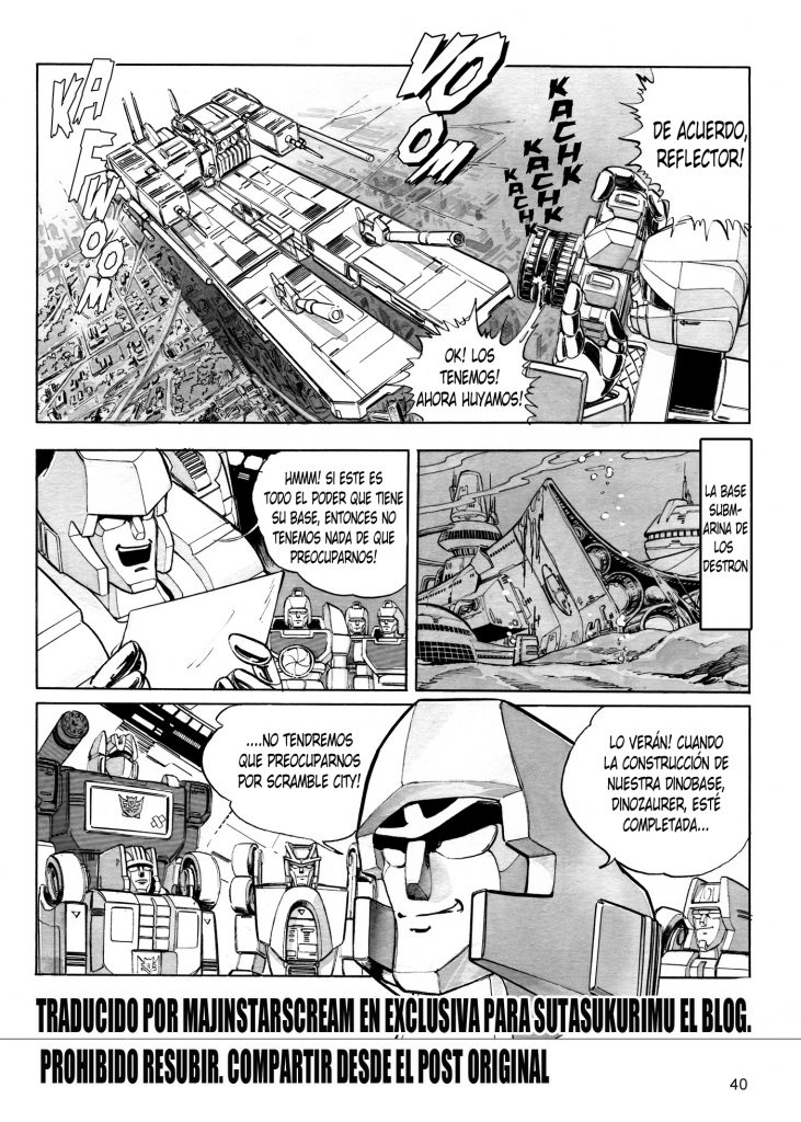 Transformers: El Manga (En Español) #03 – Cybertron 21