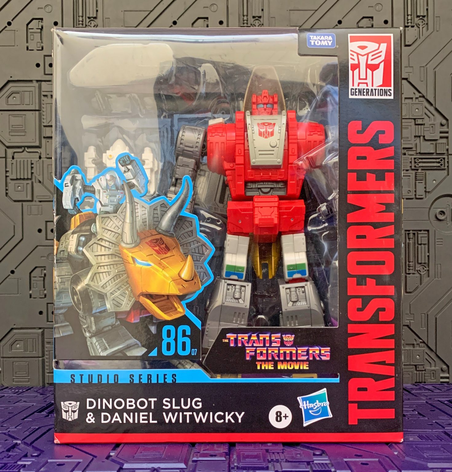 Foto Reseña: Trasformers Studio Series 86-07 Leader Class Dinobot Slug ...