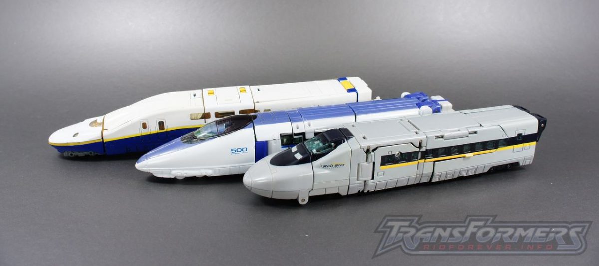 Foto Reseña: RID Team Bullet Train – Railracer – Cybertron 21