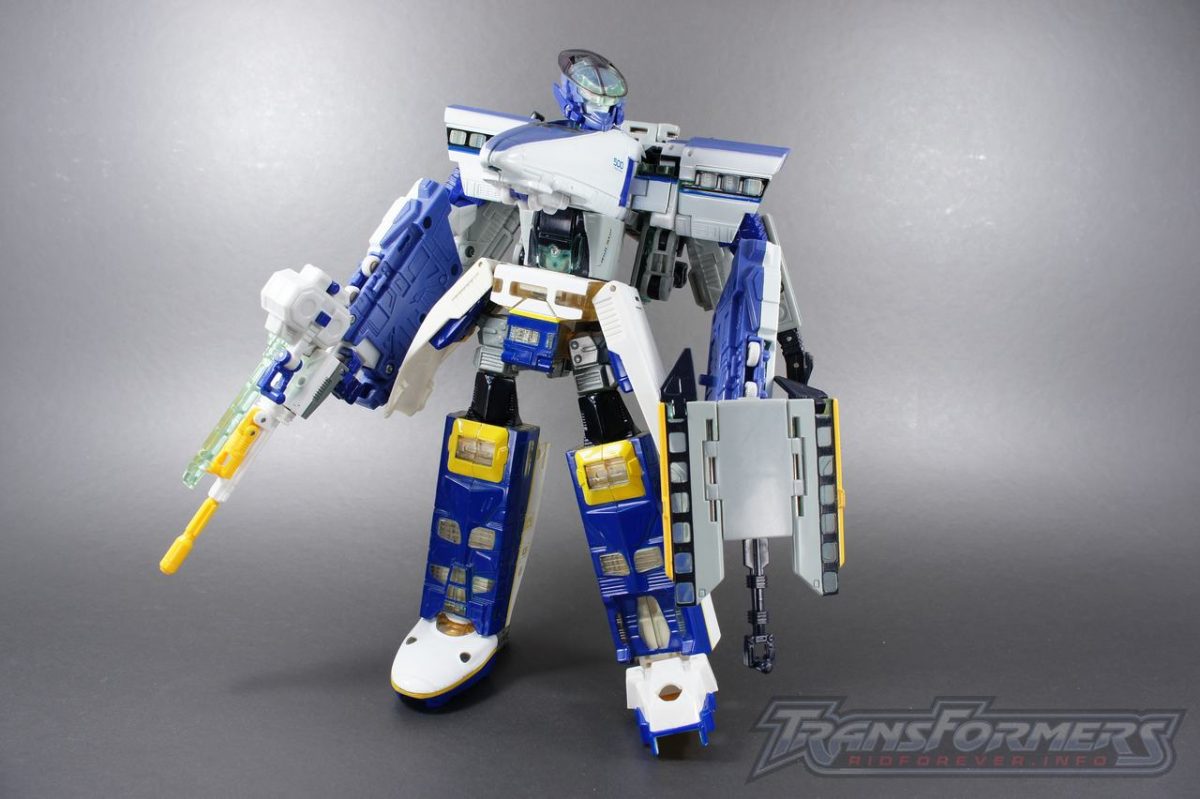 Foto Reseña: RID Team Bullet Train – Railracer – Cybertron 21