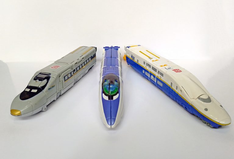 Foto Reseña: RID Team Bullet Train – Railracer – Cybertron 21