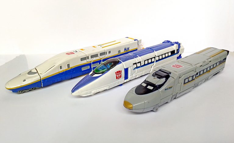 Foto Reseña: RID Team Bullet Train – Railracer – Cybertron 21