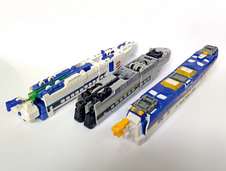Foto Reseña: RID Team Bullet Train – Railracer – Cybertron 21