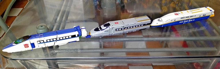 Foto Reseña: RID Team Bullet Train – Railracer – Cybertron 21