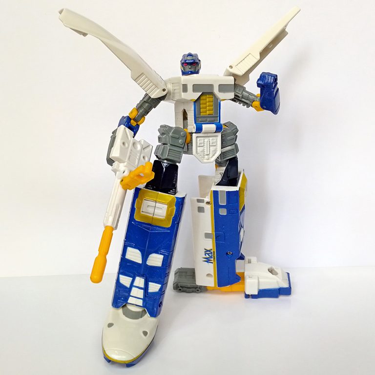 Foto Reseña: RID Team Bullet Train – Railracer – Cybertron 21