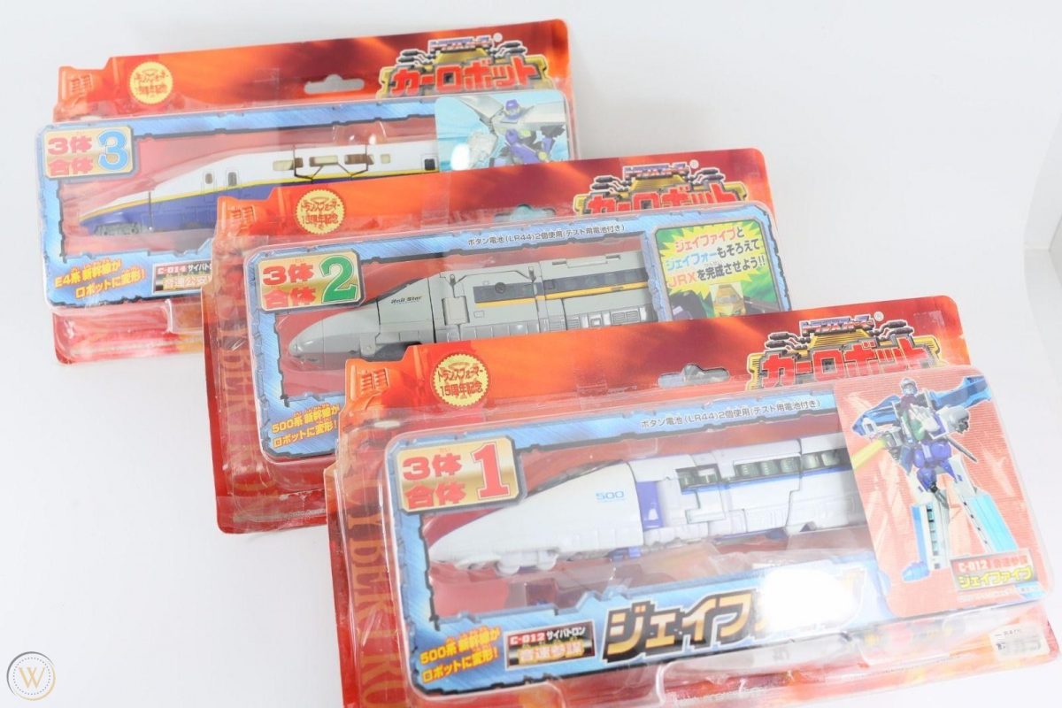 Foto Reseña: RID Team Bullet Train – Railracer – Cybertron 21