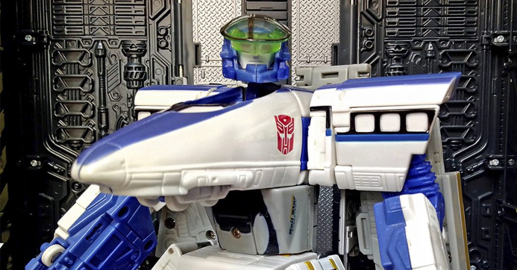 Foto Reseña: RID Team Bullet Train – Railracer – Cybertron 21