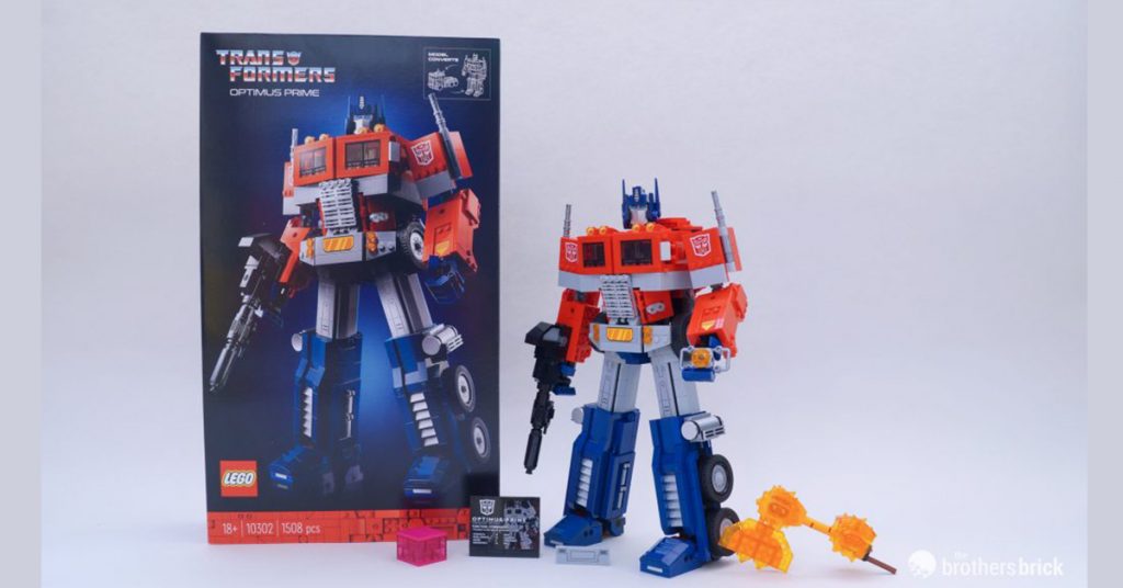 Foto Reseña: LEGO Transformers 10302 Optimus Prime – ¡Transfórmense y ...