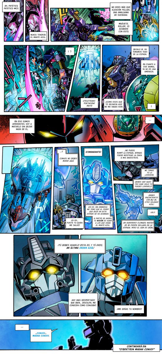 Transformers Legends Manga – Spin Off Magna Convoy (Precuela ...