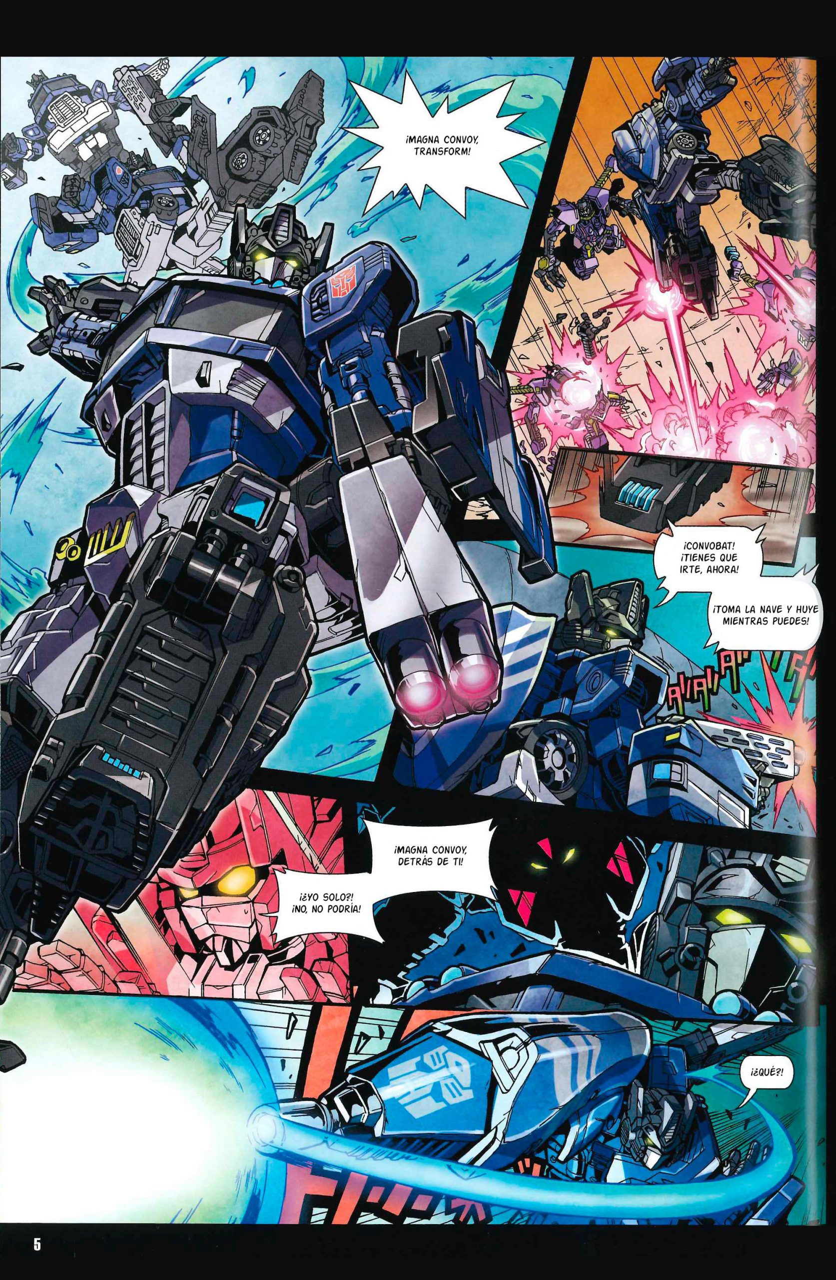 Transformers Legends Manga – Spin Off Magna Convoy – Cybertron 21