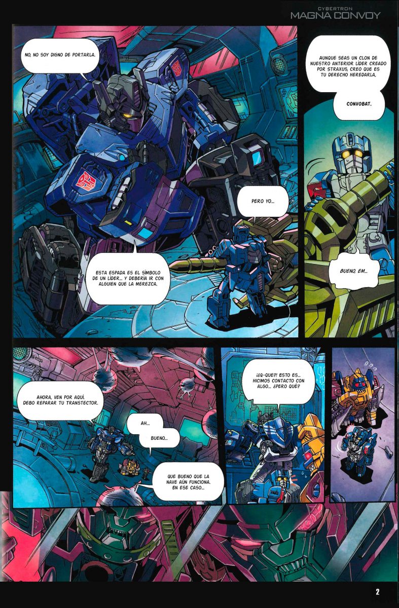 Transformers Legends Manga – Spin Off Magna Convoy – Cybertron 21