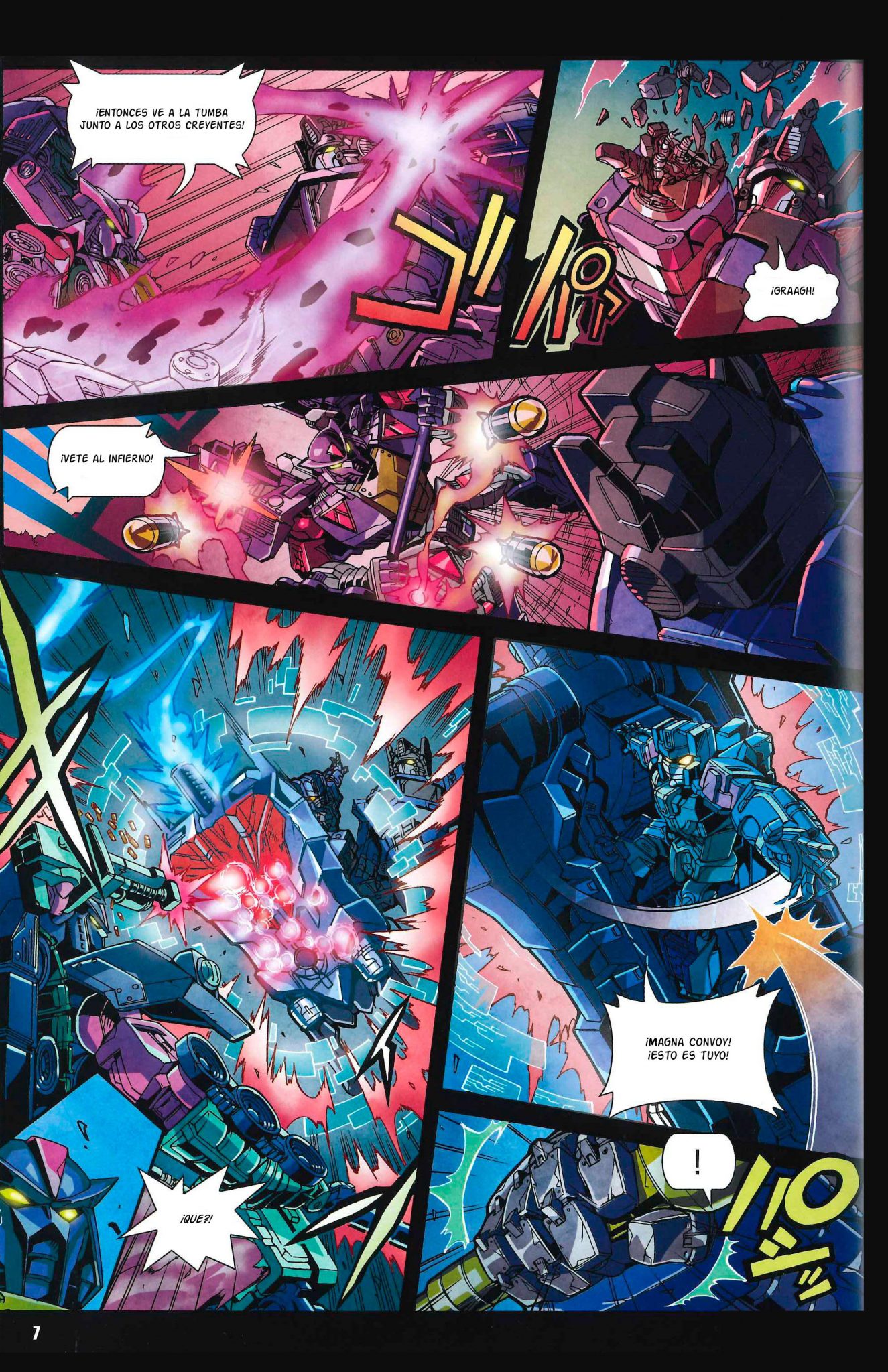 Transformers Legends Manga – Spin Off Magna Convoy – Cybertron 21