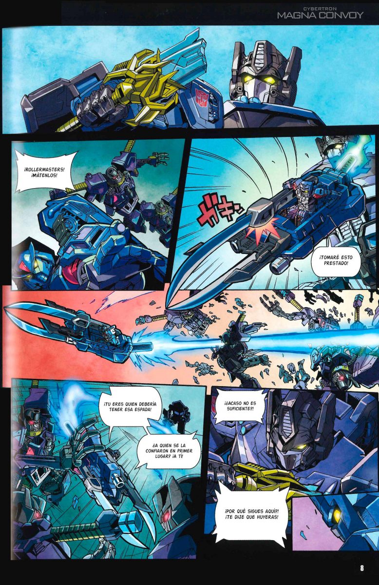 Transformers Legends Manga – Spin Off Magna Convoy – Cybertron 21