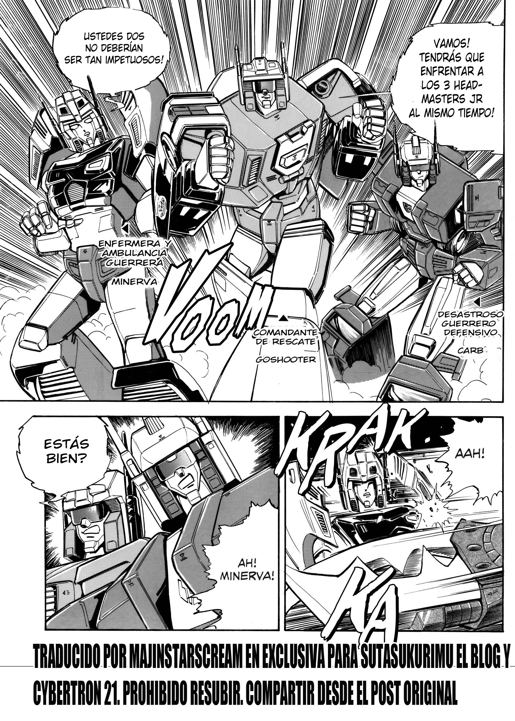 Transformers: El Manga (En Español) #27 – Cybertron 21