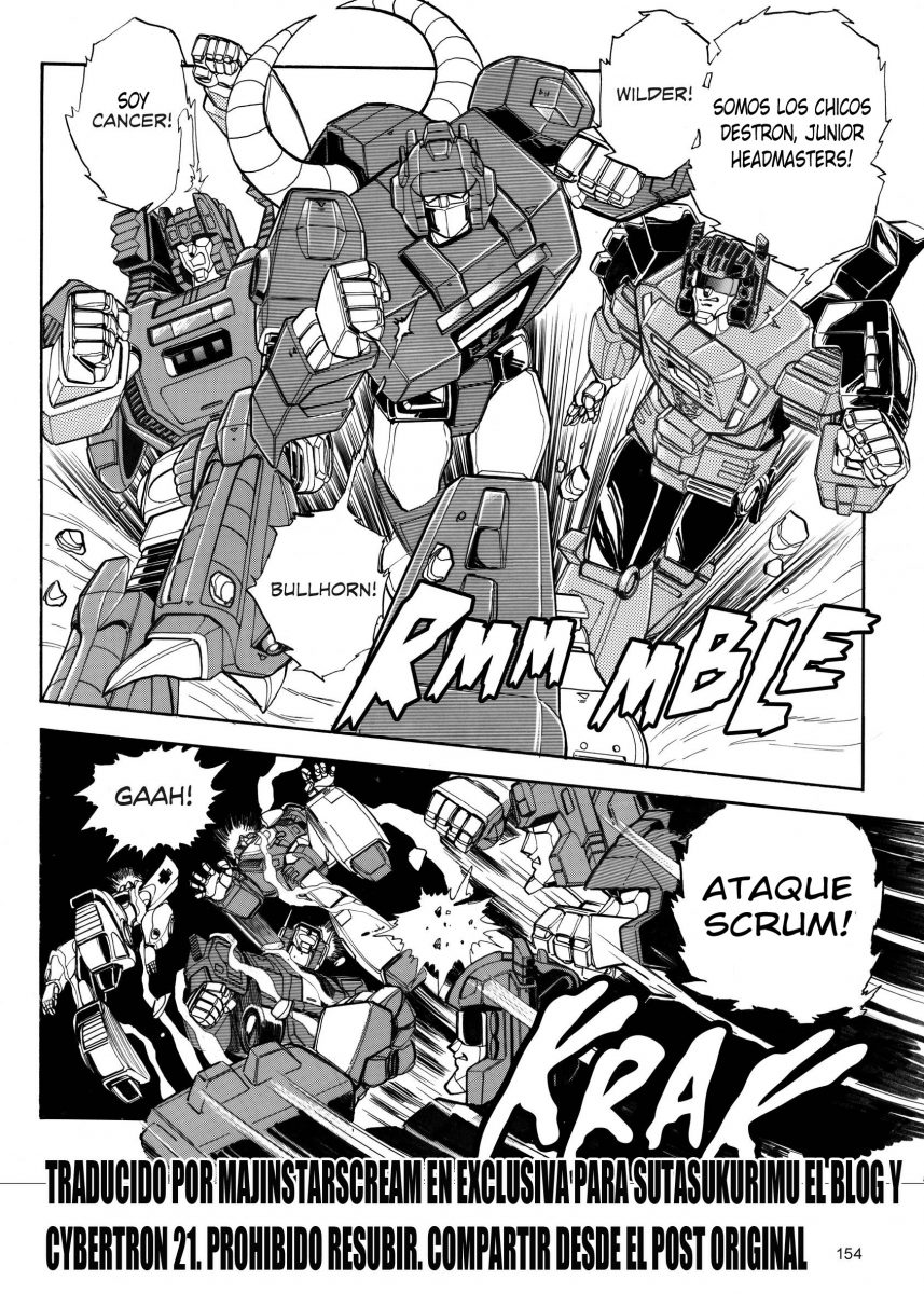 Transformers: El Manga (En Español) #28 – Cybertron 21