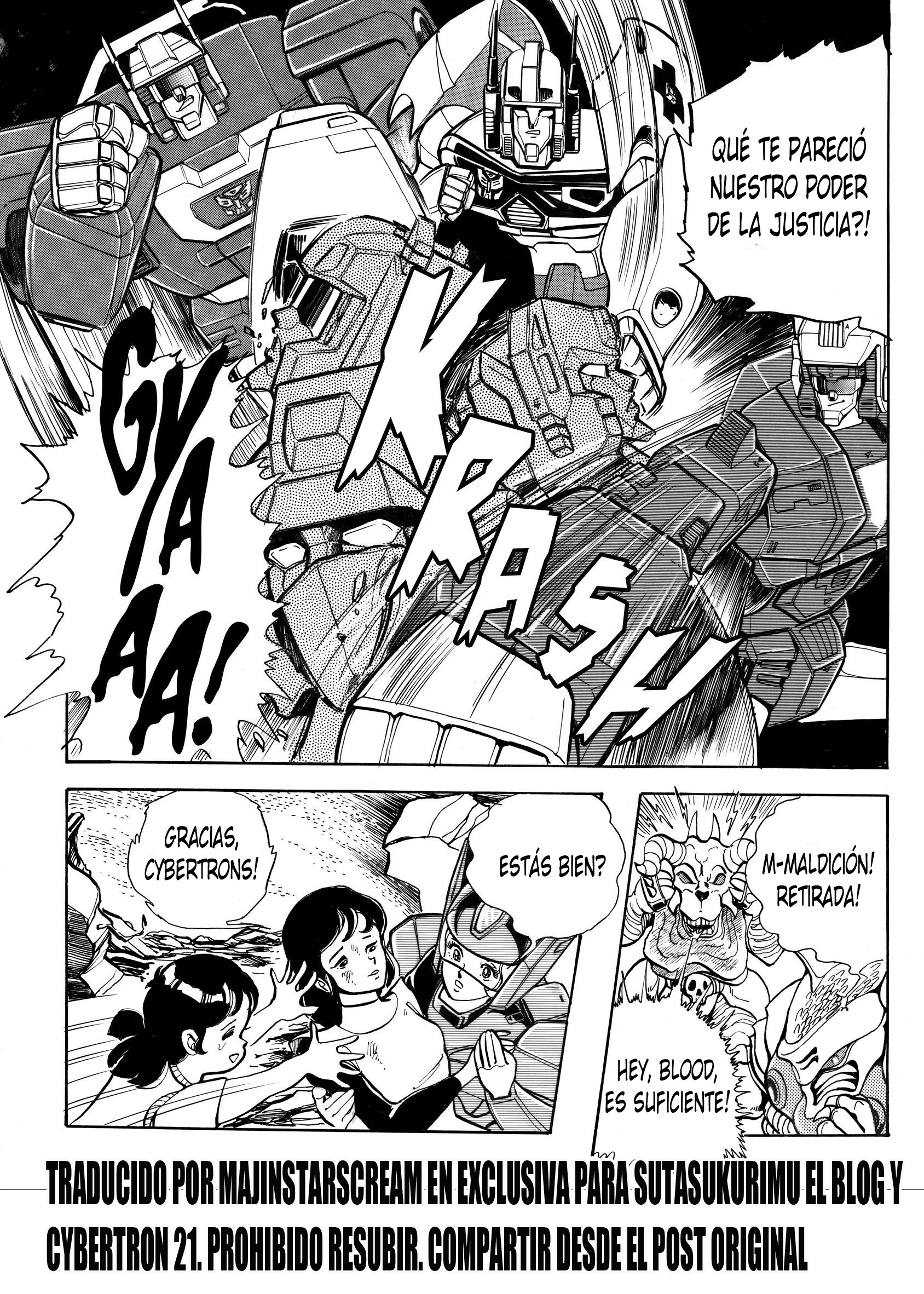 Transformers: El Manga (En Español) #28 – Cybertron 21