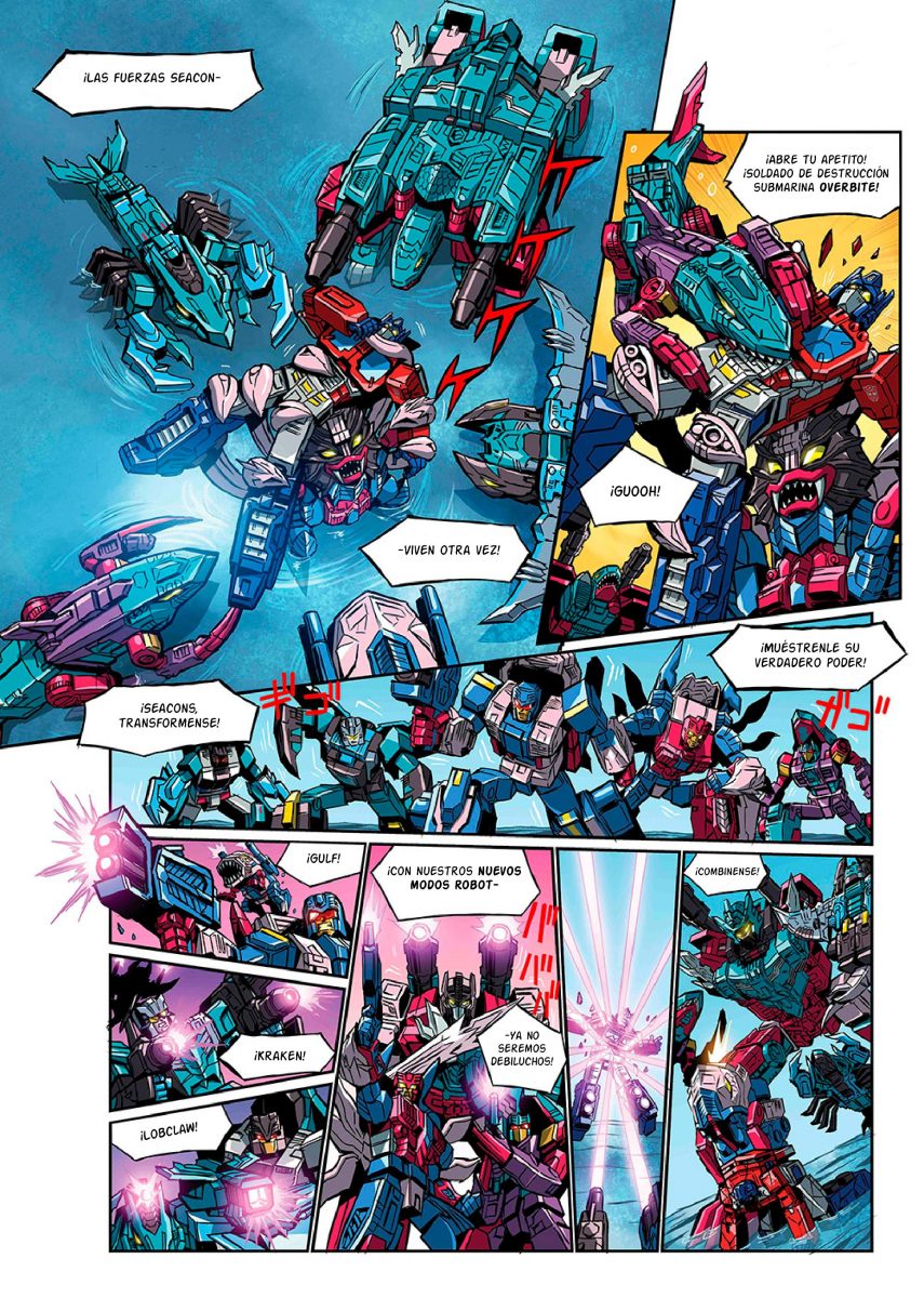 Transformers Generations Selects Seacons Web Manga – Cybertron 21