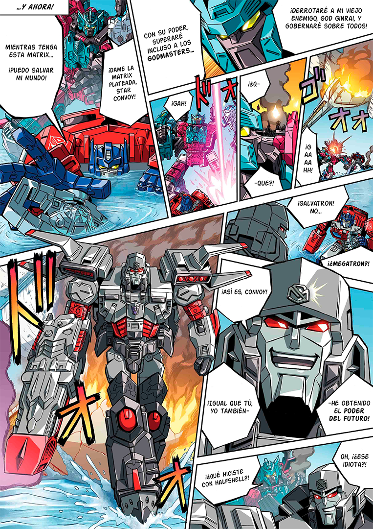 Transformers Generations Selects Super Megatron Web Manga – Cybertron 21