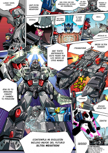 Transformers Generations Selects Super Megatron Web Manga – Cybertron 21