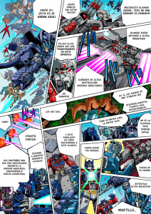 Transformers Generations Selects Super Megatron Web Manga – Cybertron 21