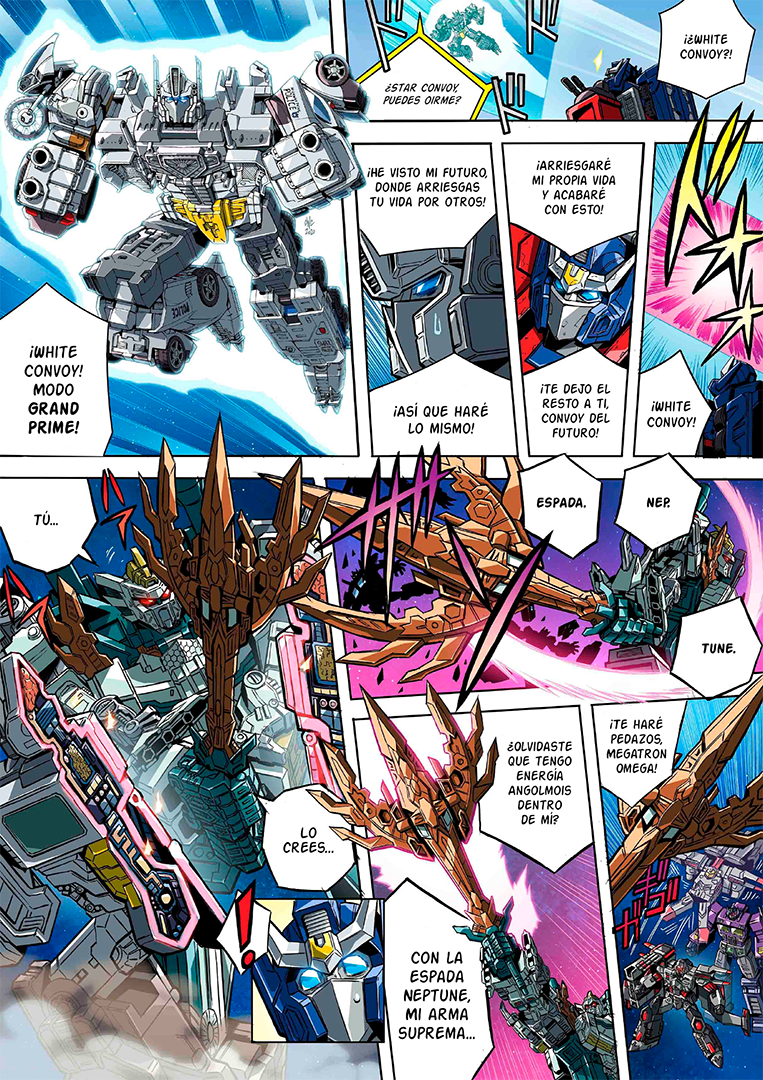 Transformers Generations Selects God Neptune Web Manga – Cybertron 21