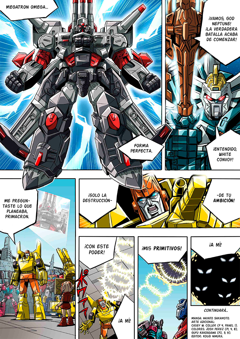 Transformers Generations Selects God Neptune Web Manga – Cybertron 21