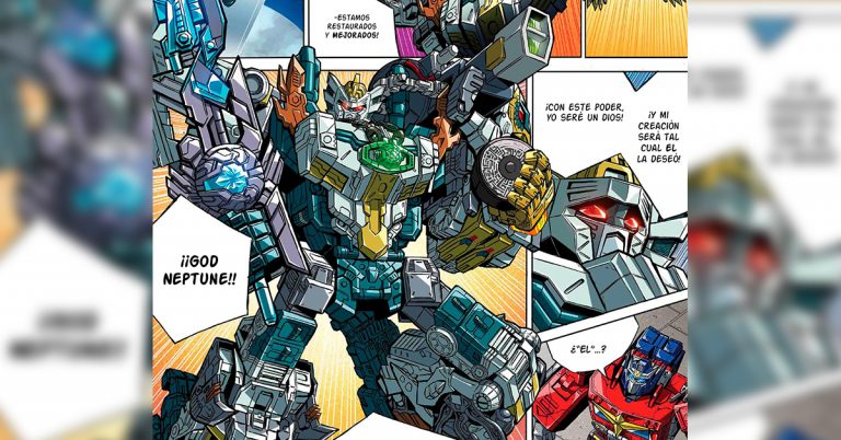 Transformers Generations Selects God Neptune Web Manga – Cybertron 21