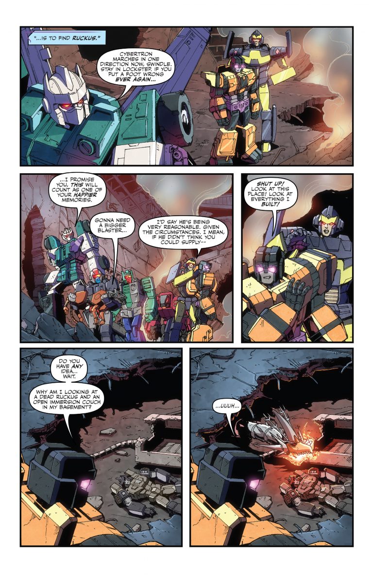 Transformers IDW 2019…. El Retorno – Parte 08 – Cybertron 21