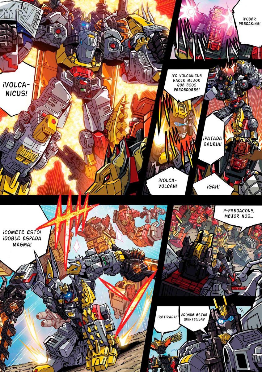 Transformers Generations Selects Volcanicus Web Manga – Cybertron 21