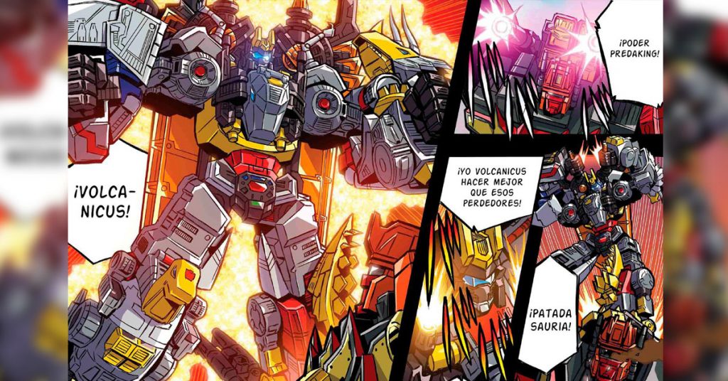 Transformers Generations Selects Volcanicus Web Manga – Cybertron 21