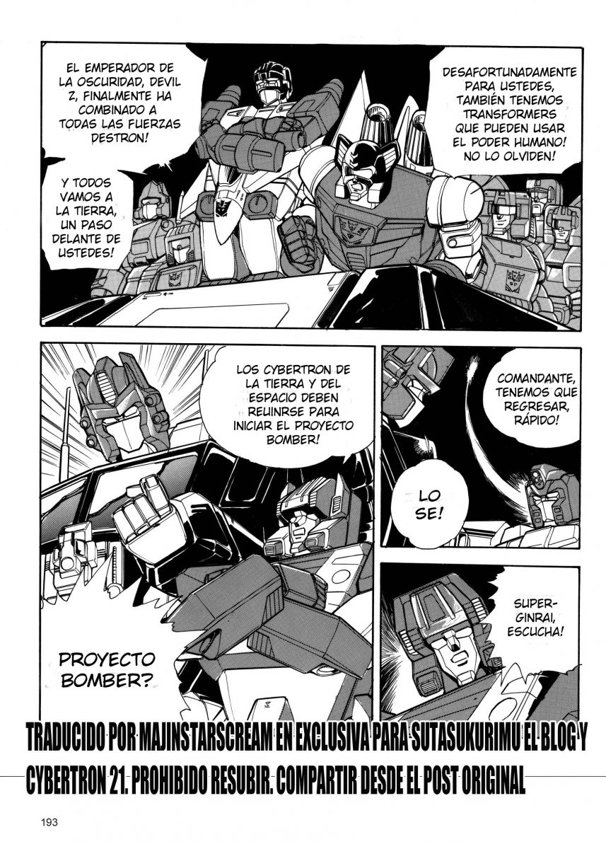Transformers: El Manga (En Español) #31 – Cybertron 21