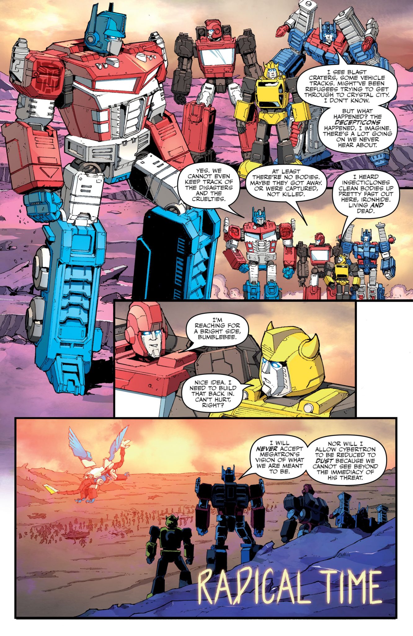 Transformers IDW 2019…. El Retorno – Parte 09 – Cybertron 21