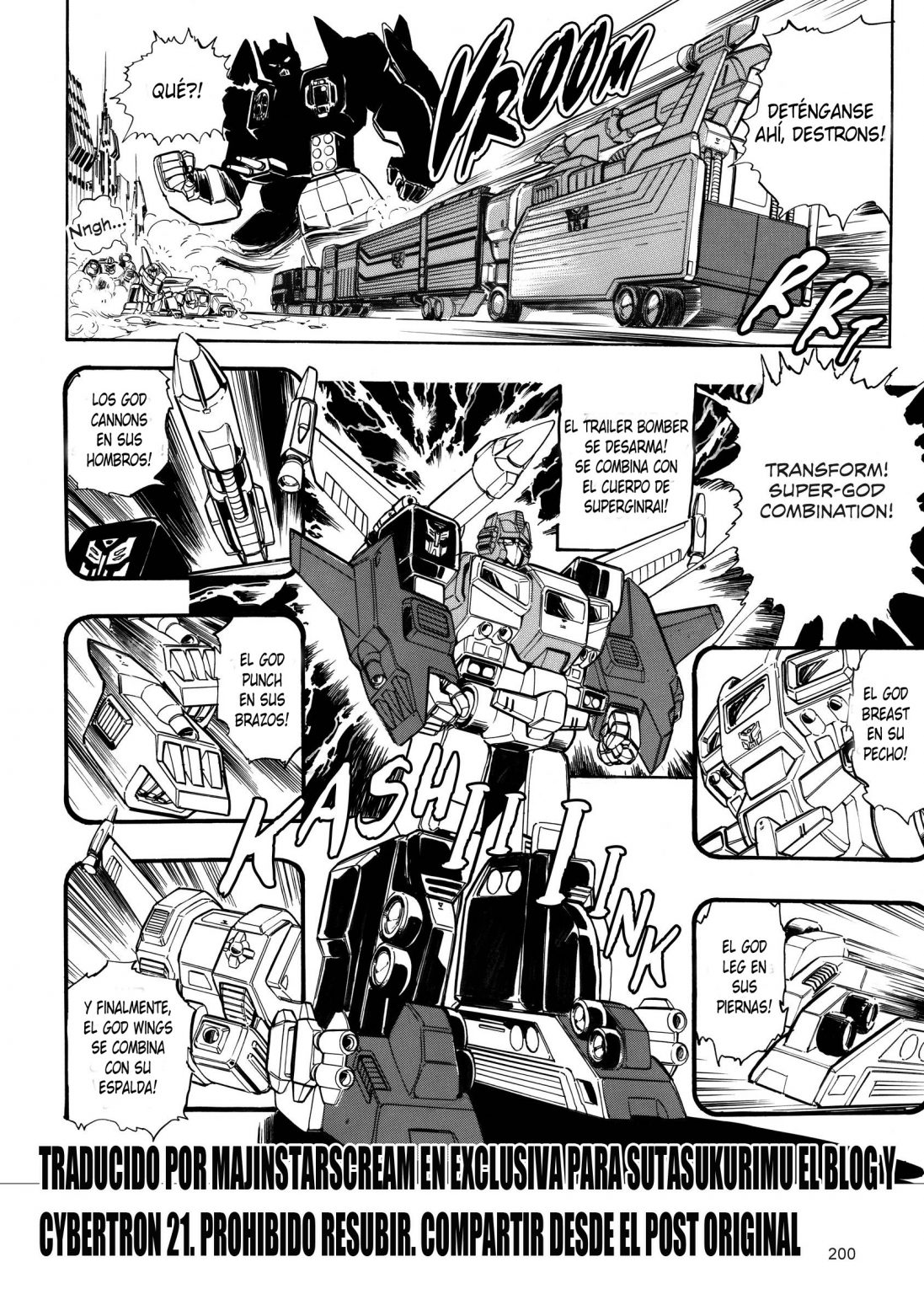 Transformers: El Manga (En Español) #32 – Cybertron 21