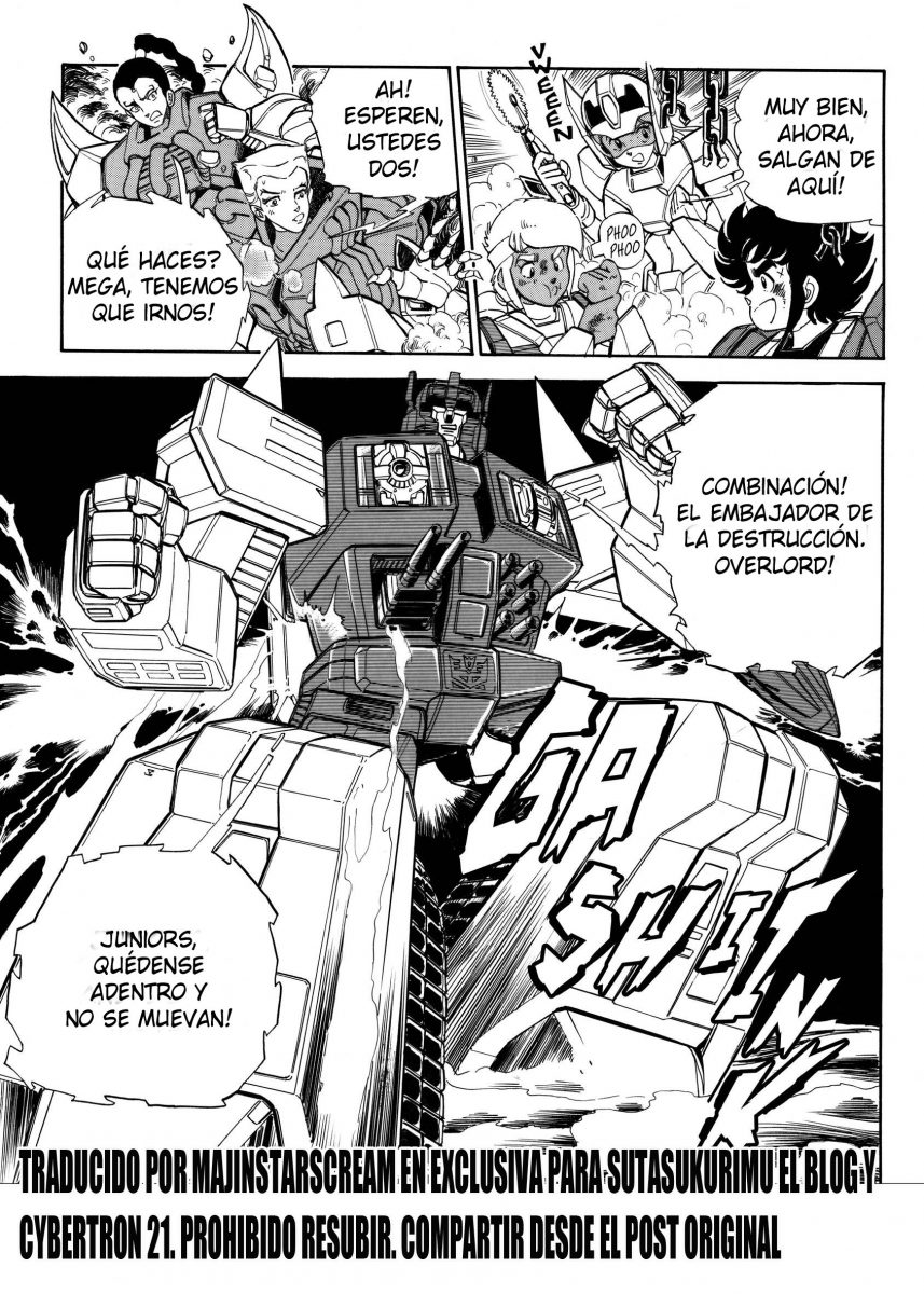 Transformers: El Manga (En Español) #33 – Cybertron 21